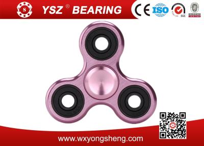 China Rose Golden 3D Printed Hand Spinner Fidget Toy With Hybrid Ceramic Bearing for sale