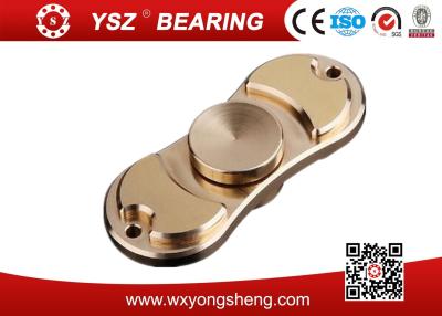 China Customized Aluminum / Copper / Brass Hand Spinner Fidget Toy 120-160 Seconds for sale