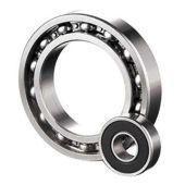 China Chrome Steel Deep Groove Ball Bearings , Single Row Long Life for sale