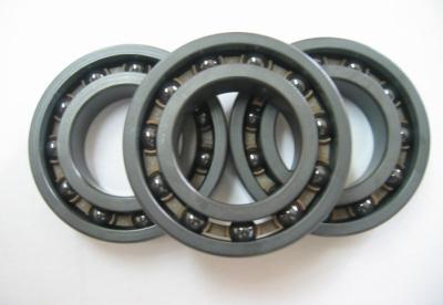 China Hybrid Ceramic Open Deep Groove Ball Bearings High Speed P0 / P6 / P5 for sale