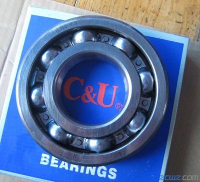 China Standard Industrial Deep Groove Ball Bearings For Motorcycle Parts With High Speed for sale
