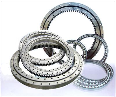 China Single Row Slewing Ring Bearings of External Gear For Engineering Crane for sale