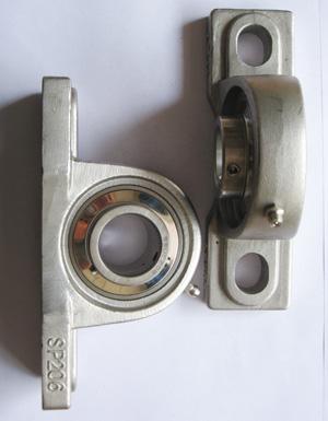 China Pillow Block Bearings UCFL308, UCFL308-24 With Grub Screws of Cast Iron Pillow Blocks for sale