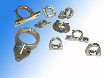 China Pillow Block Bearings UCFCS213 With Sheet Steel Housings For Deceleration Devices for sale