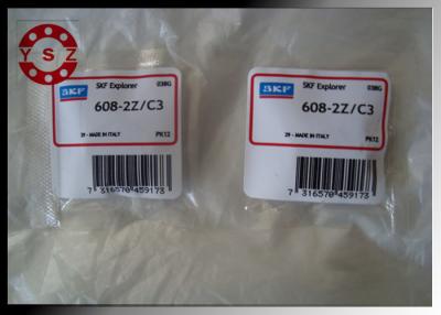 China Covered Small Deep Groove Ball Bearings Stock 608-2Z With C3 Clearance for sale