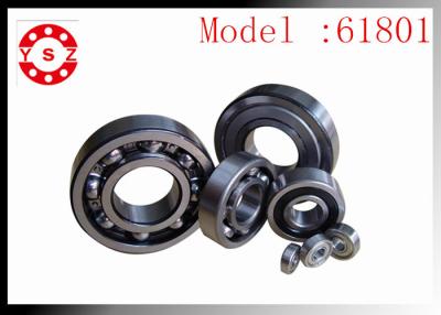 China ZWZ Low Noise Ball Bearings 61801 High Speed Industrial Bearings for sale