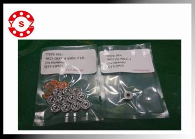China ABEC7 Stainless Steel Ceramic Deep Groove Ball Bearings S623ZZ With Small Size for sale