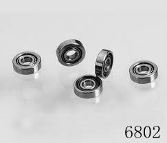 China 6802Deep Groove Ball Bearings With One Seal(-RS)on One side 6802 2RS Bearing for sale