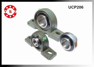 China Cast Iron Pillow Block Bearings 30mm Inside Diameter Metric Size for sale