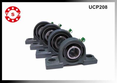 China UCP208 Cast Iron Pillow Block Set Screw Lock Bearing High Speed for sale