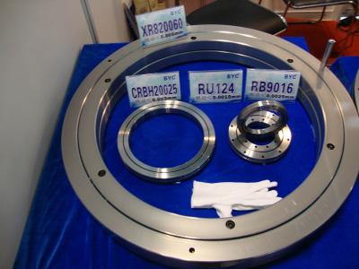 China Light Type Slewing Ring Bearing with Flange - External Gear ( OD 504 - 1198mm ) for sale