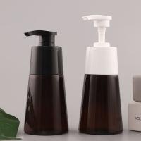 China Customized Empty Triangular Pump Bottle Dispenser-Brown Refillable for sale