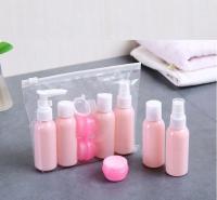 China 6 Pcs 50 Ml Long Travel Bottle Set Leak Resistant Dust Proof Easy To Carry for sale