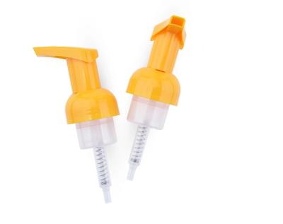 China Orange Color 0.8CC Plastic Spray Pump Head 40 / 400 for sale
