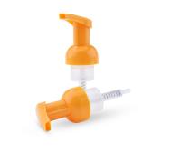 China Orange Color 0.8CC Plastic Spray Pump Head 40 / 400 for sale