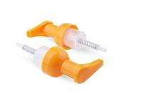 China Orange Color 0.8CC Plastic Spray Pump Head 40 / 400 for sale