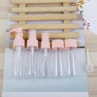 China PET Mini Travel Bottle Set Customized Color Screen Printing Surface Handling for sale