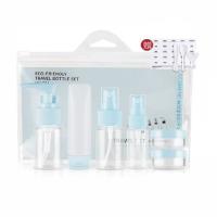 China Small Refillable Empty Bottle Travel Kit , 9 Pcs Leak Proof Travel Bottles for sale