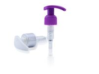 China PP Non Spill 28mm 24mm Cosmetic Lotion Pump Plastic Pump Dispenser Tops for sale