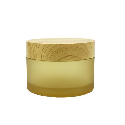 China 50g Pet ODM Cosmetic Cream Jar With Texture Cap for sale