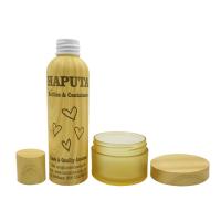 China 50g Pet ODM Cosmetic Cream Jar With Texture Cap for sale