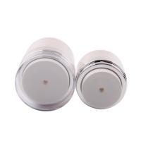 China Skincare Acrylic Airless 15ml Empty Lotion Jars for sale
