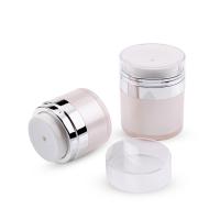 China Skincare Acrylic Airless 15ml Empty Lotion Jars for sale