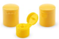 China 18mm Flip Top 0.5g - 5g Plastic Bottle Caps for sale