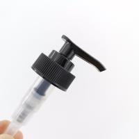 China Cosmetic 28 410 Plastic 0.25ml/T Lotion Bottle Pump Black Soap Dispenser Pump for sale