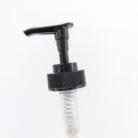 China Cosmetic 28 410 Plastic 0.25ml/T Lotion Bottle Pump Black Soap Dispenser Pump for sale