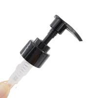 China Screw 0.2ml/T 28/410 Plastic Dispenser Pump For Chemicals Black Soap Dispenser Pump for sale