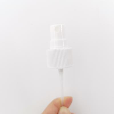 China White PP Plastic 24/410 Fine Mist Sprayer With Ribbed Closure for sale