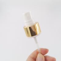 China Bright Gold Aluminum Finger 24/410 Bottle Mist Sprayer for sale