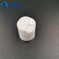 China 24/410 Plastic Nonspill Press Top Cap For Shampoo / Lotion Bottle for sale
