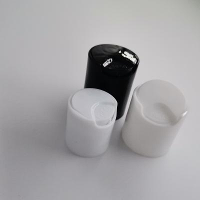 China Round Tight 28/410 Flip Up Cap Plastic Cover For PET Bottles for sale