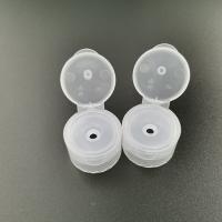 China Press Top Transparent 28 / 410 Plastic Bottle Caps for sale