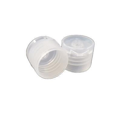 China Silk Print 20 / 410 Transparent PP Plastic Bottle Caps for sale