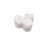 China White Press Top 24/410 Plastic Bottle Caps For Pet Bottles for sale