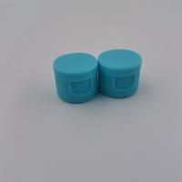 China Disc Ribbed Closure 15ml Plastic Bottle Caps 24/410 for sale