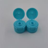 China Disc Ribbed Closure 15ml Plastic Bottle Caps 24/410 for sale