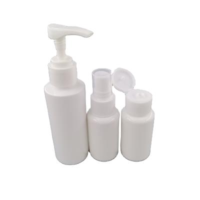 China White Reusable Travel Lotion Container Set , Durable 30ml Travel Bottles for sale