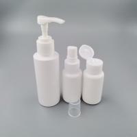 China White Reusable Travel Lotion Container Set , Durable 30ml Travel Bottles for sale