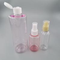China Leak Resistant PET Travel Bottle Set Custom Colored Convenient To Carry for sale