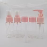 China 50ml Makeup Packaging Travel Bottle Kit , Screw Cap Travel Size Shampoo Bottles for sale