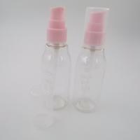China Recycled Cosmetic 60ml Mini Travel Bottle Set Non Spill With Sprayer for sale