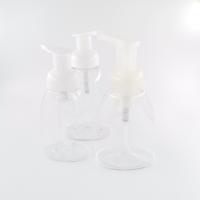 China Clear 250ml 500ml PET Nonspill Pump Dispenser Bottle for sale