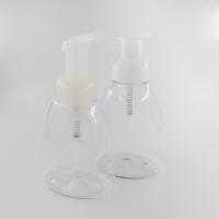 China Clear 250ml 500ml PET Nonspill Pump Dispenser Bottle for sale