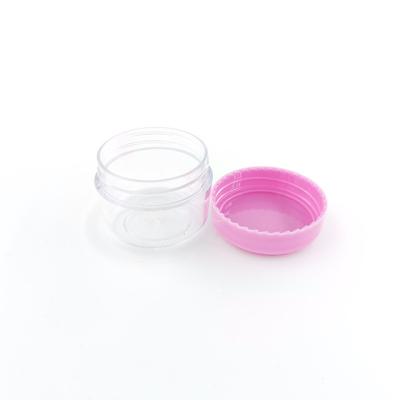 China Colorful Plastic 15g Small Containers With Lids For Cosmetics for sale