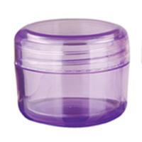 China Colorful Plastic 15g Small Containers With Lids For Cosmetics for sale