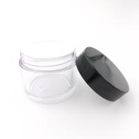 China Transparent Water Resistant 50g Cosmetic Cream Jar for sale